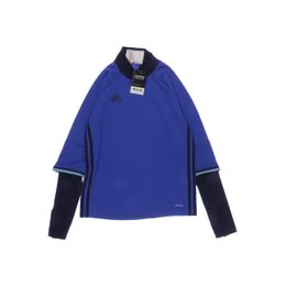 Adidas Herren Langarmshirt, blau, Gr. 152