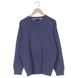 Tommy Hilfiger Herren Pullover, blau, Gr. 48