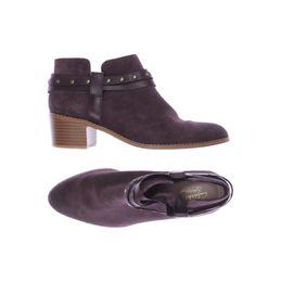 Clarks Damen Stiefelette, bordeaux, Gr. 39.5