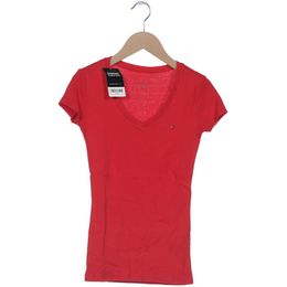 Tommy Hilfiger Damen T-Shirt, rot, Gr. 32
