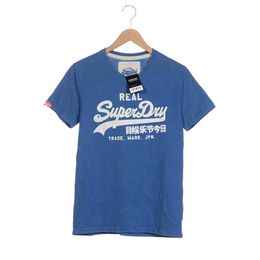 Superdry Herren T-Shirt, blau, Gr. 48