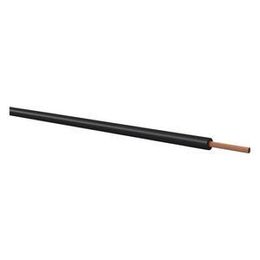 kabeltronik Litze PVC 0.14mm&sup2; Kupfer, blank Schwarz LiFY 100m - 160101409