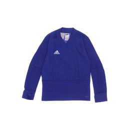 Adidas Herren Langarmshirt, blau, Gr. 128