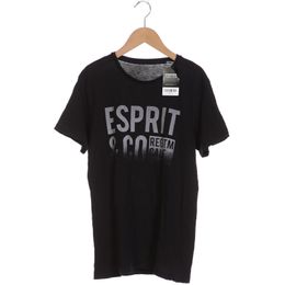 Esprit Herren T-Shirt, schwarz