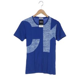 Calvin Klein Jeans Herren T-Shirt, blau, Gr. 46