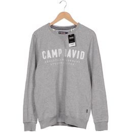 CAMP DAVID Herren Sweatshirt, grau