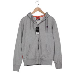 Superdry Herren Kapuzenpullover, grau, Gr. 52