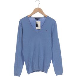 Tommy Hilfiger Damen Pullover, blau, Gr. 34