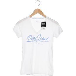 Pepe Jeans Damen T-Shirt, weiß
