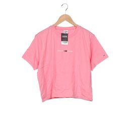 Tommy Jeans Damen T-Shirt, pink, Gr. 44