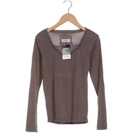 hessnatur Damen Langarmshirt, grau