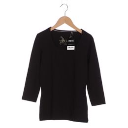 s.Oliver Selection Damen Langarmshirt, schwarz