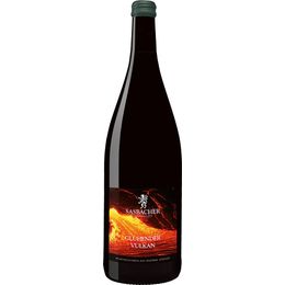 Sasbacher Winzerkeller Glühender Vulkan ROT 1,0 L - Baden – Glühwein Winzerglühwein