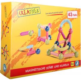 Vedes Konstruktionsspielsteine CR Magnetische Baustäbe+Kugeln