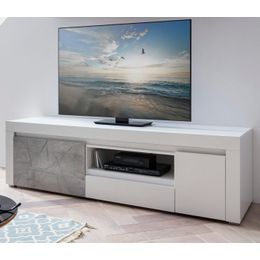 Furn.Design Lowboard Airen (Flat-TV Unterschrank in weiß oder Anthrazit