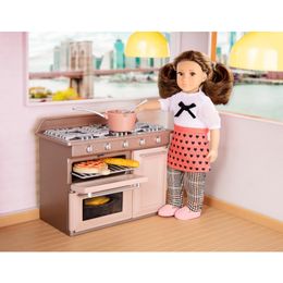 LORI Puppe Cornelia mit Küchen Set