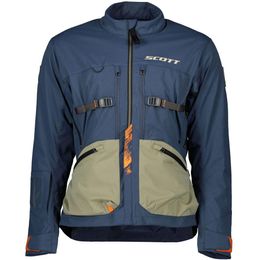 Scott Superlight, Textiljacke Dunkelblau/Oliv 4XL male