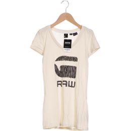 G-Star Raw Damen T-Shirt, cremeweiß