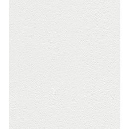 Selection 127409 Vliestapete Einfarbig 0.53 m x 10.05 m Weiß - Weiß - rasch