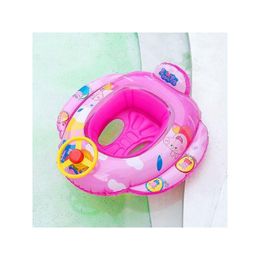 Meditrade GmbH Aufblasbare babyschwimmweste für mädchen mit höschen und rückenlehne 70 cm farbe rosa