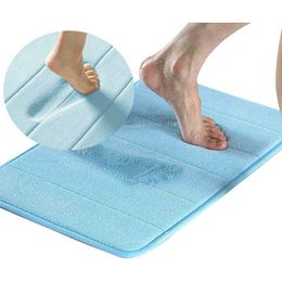 Memory Foam Badematte Rutschfest Absorbierend Gemütlicher Badteppich Teppich Absorpt Badteppich Rutschfest Dicke Badematte (17)