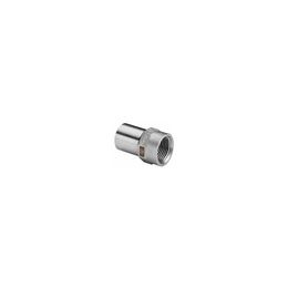 Temponox Einsteckstück 812676 18 mm x Rp 1/2, Stahl, nicht rostend, Rp-Gewinde, Einsteckende - Viega