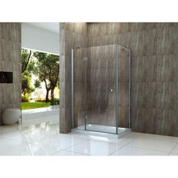 ALPHABAD Duschkabine arto 120 x 80 cm ohne Duschtasse