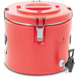ROYAL CATERING - Thermobehälter Edelstahl Thermobox Warmhaltebehälter Speisen Ablasshahn 15 l