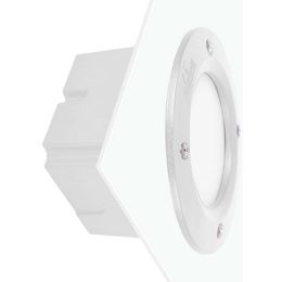 Fumagalli - leti 100 rund 3W LED-Wandeinbauleuchte Farbe Weiß - Weiß