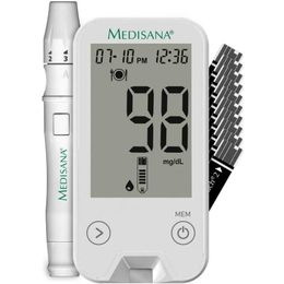 Medisana - Blutzuckermessgerät MediTouch 2 mg/dl inkl Teststreifen Lanzetten