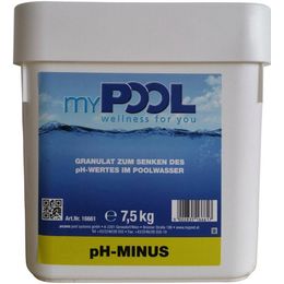 my POOL BWT Poolpflege pH-minus, 7,5 kg, weiß