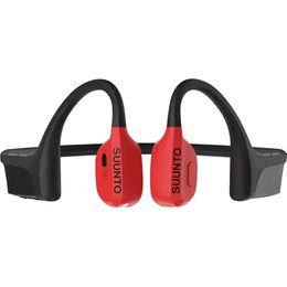 Suunto Wing Sport-Kopfhörer (Geräuschisolierung, Bluetooth), rot