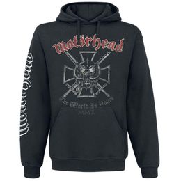 Motörhead Motörhead Iron Cross Kapuzenpullover schwarz in L