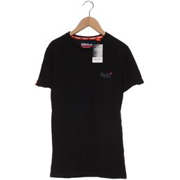 Superdry Herren T-Shirt, schwarz