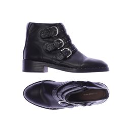 Pull&Bear Pull & Bear Damen Stiefelette, schwarz