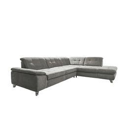 Planform Polsterecke Martha &brvbar; grau &brvbar; Ma&szlig;e (cm): B: 310 H: 87 T: 260 &raquo; Sconto