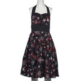 Hell Bunny Damen Kleid, schwarz