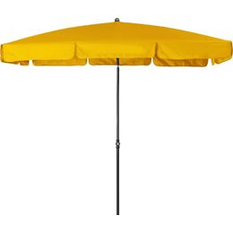 Doppler® Rechteckschirm Sunline Waterproof Neo, UV-beständig, Maße: 225x120 cm, gelb