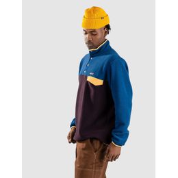 Patagonia Lw Synch Snap-T Fleece Pullover obsidian plum