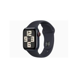 Apple Watch SE (2023) GPS + Cellular 40mm - Midnight Aluminium Case with Midnight Sport Band - M/L