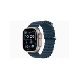 Apple Watch Ultra 2 GPS + Cellular 49mm - Titanium Case with Blue Ocean Band