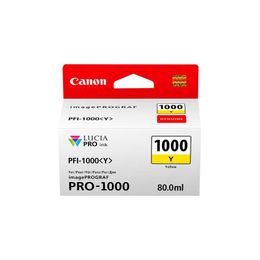 Canon PFI-1000 / 0549C001 Yellow - Tintenpatrone Gelb