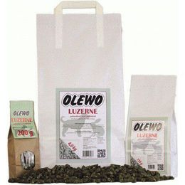 OLEWO Luzerne Pellets für Hunde und Nager, 200 g