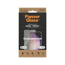 PanzerGlass Displayschutz, Schutzfolie transparent, Samsung Galaxy S23+ , EasyAligner geeignet für: Handy Kompatibel zu: Samsung Galaxy S23+ Beschaffenheit: Glänzend