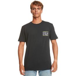 Quiksilver T-Shirt »Taking Roots« schwarz XXL XXL Stoff: Baumwoll-Jersey-Stoff [160 g/m2]
