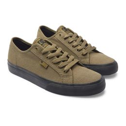 DC Shoes Sneaker »Manual« Olive/Black 12(46) 12(46) Design mit Spezial-Canvasobermaterial
