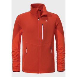 Sch&ouml;ffel SCH&Ouml;FFEL Fleecejacke &raquo;Fleece Jacket Lodron M&laquo; ohne Kapuze 5480 - orange 48 48 H&ouml;chste Bewegungsfreiheit durch 4-Wege-Stretch