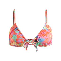 Billabong Triangel-Bikini-Top »Coast Is Clear Ruched« Multi XL - Cup B Cup B XL Material Peach-Stretchgewebe aus recyceltem...
