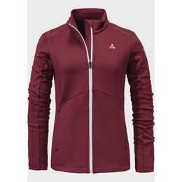 Sch&ouml;ffel SCH&Ouml;FFEL Fleecejacke &raquo;Fleece Jacket Heuberg L&laquo; ohne Kapuze 2965 - rot 40 40 W&auml;rmendes, Feuchtigkeit transportierendes und schnell trocknendes...