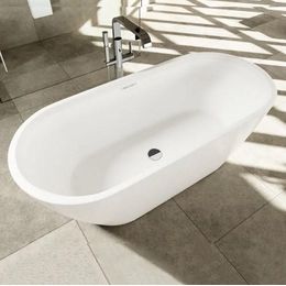 RIHO freistehende Badewanne Inspire 160 x 75 seidenmatt weiß/schwarz, B091005220 B091005220
